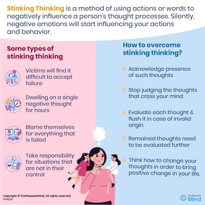 10 Types of Stinking Thinking : Explore Simple Steps To Overcome It